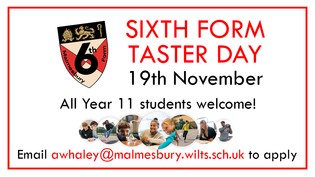 Sixth Form Taster Day – Malmesbury School